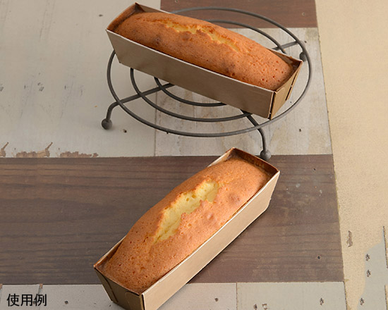 紙パウンド型 スリム / 100枚 | お菓子・パン作りの型,ベーキングカップ,パウンド焼成紙型・ベーキングトレー | 通販 TOMIZ 富澤商店