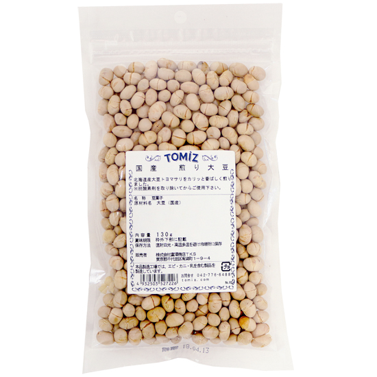 国産 煎り大豆 / 130g | お茶・スナック,スナック,煎大豆・甘納豆 | 通販 TOMIZ 富澤商店