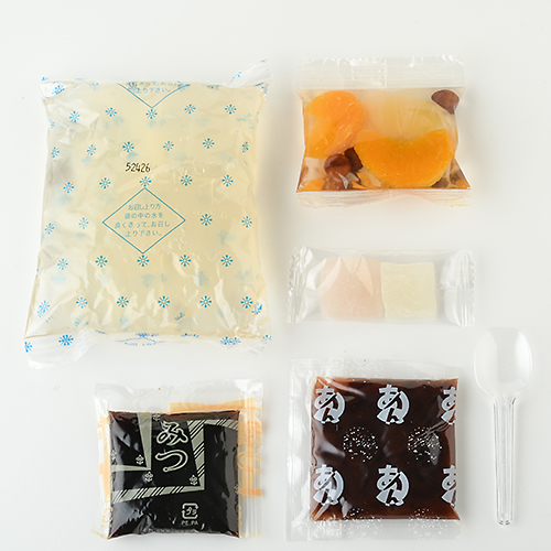 純寒天あんみつ / 200g | 特集,季節商品,夏 | 通販 TOMIZ 富澤商店