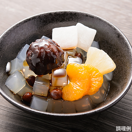 純寒天あんみつ / 200g | 特集,季節商品,夏 | 通販 TOMIZ 富澤商店