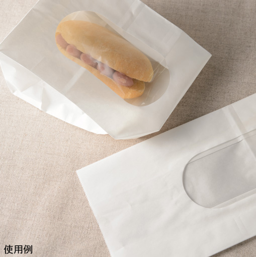 白無地窓付袋（中） / 10枚 | ラッピング,袋・ロール,ラッピング袋 | 通販 TOMIZ 富澤商店